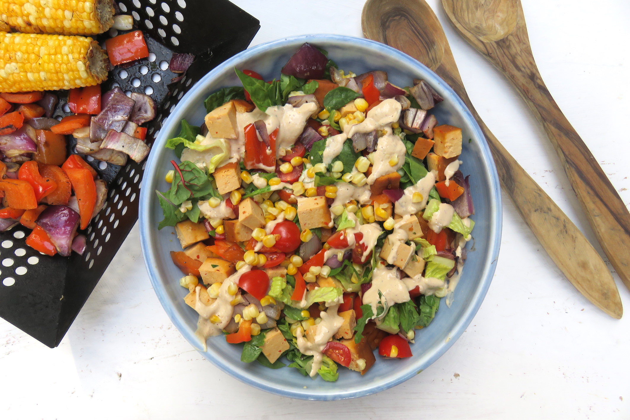 Grilled salad - Be Naturally Fit